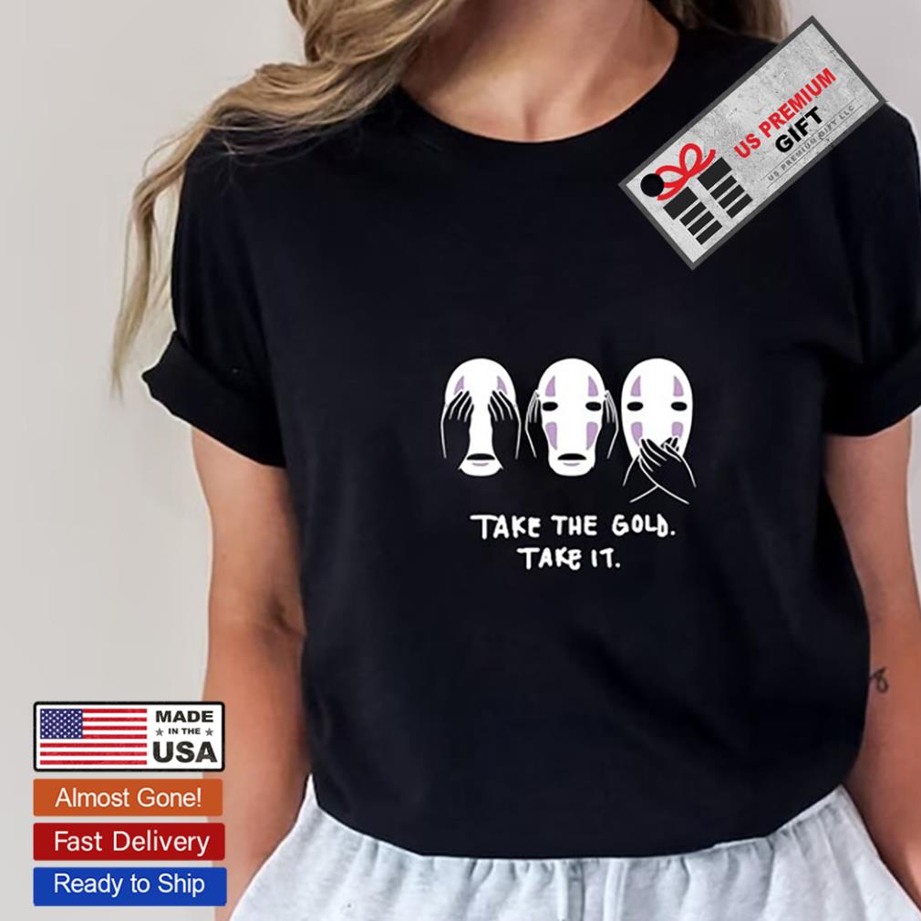 Spirited Away No Face Gold