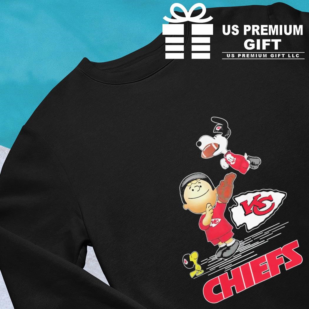Kansas City Chiefs Peanuts Snoopy Charlie Brown and Woodstock cartoon ...