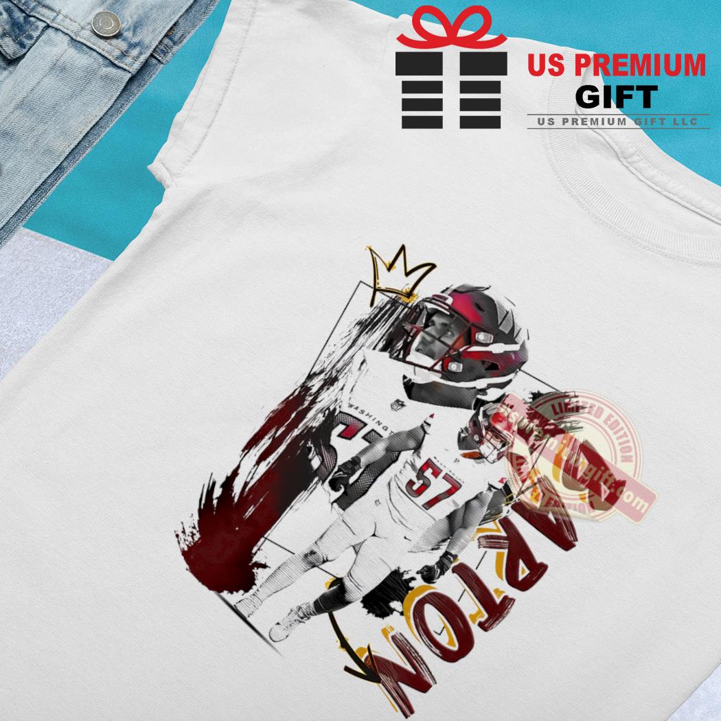 Cody Barton number 57 Washington Commanders football player pose poster ...