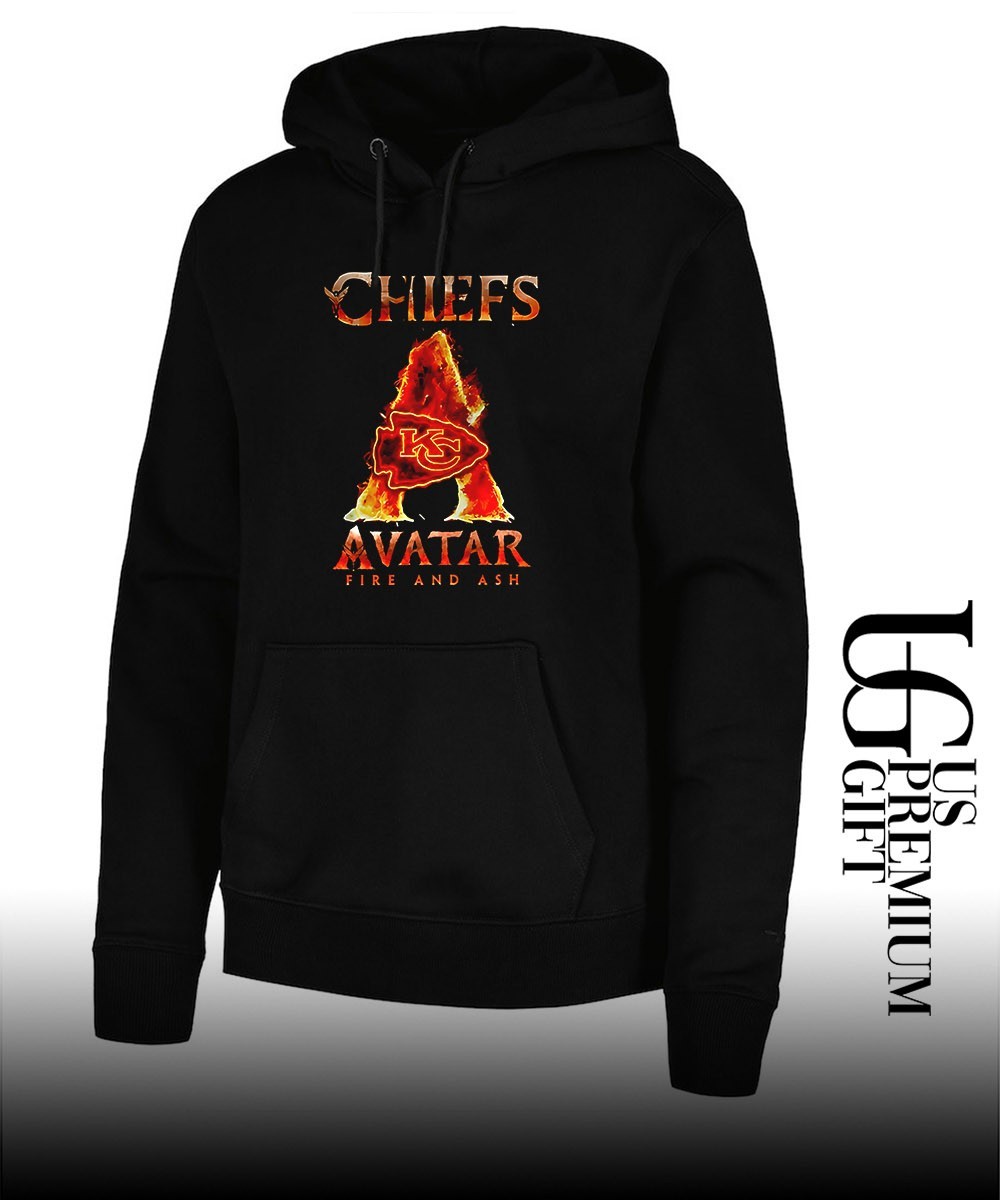 Avatar Fire and Ash Kansas City Chiefs logo shirt, hoodie, sweater ...
