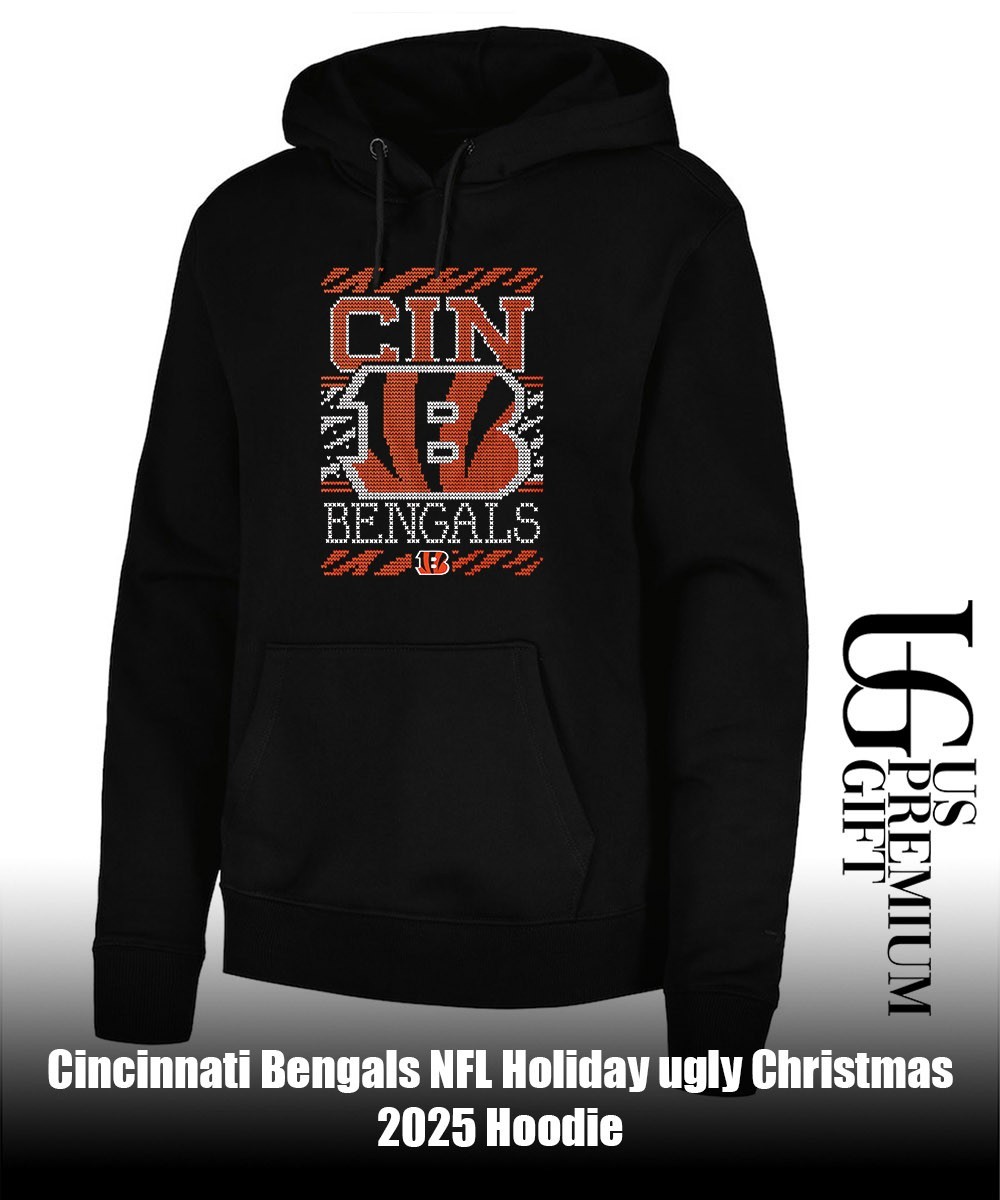 Cincinnati Bengals NFL Holiday ugly Christmas 2025 shirt, hoodie ...