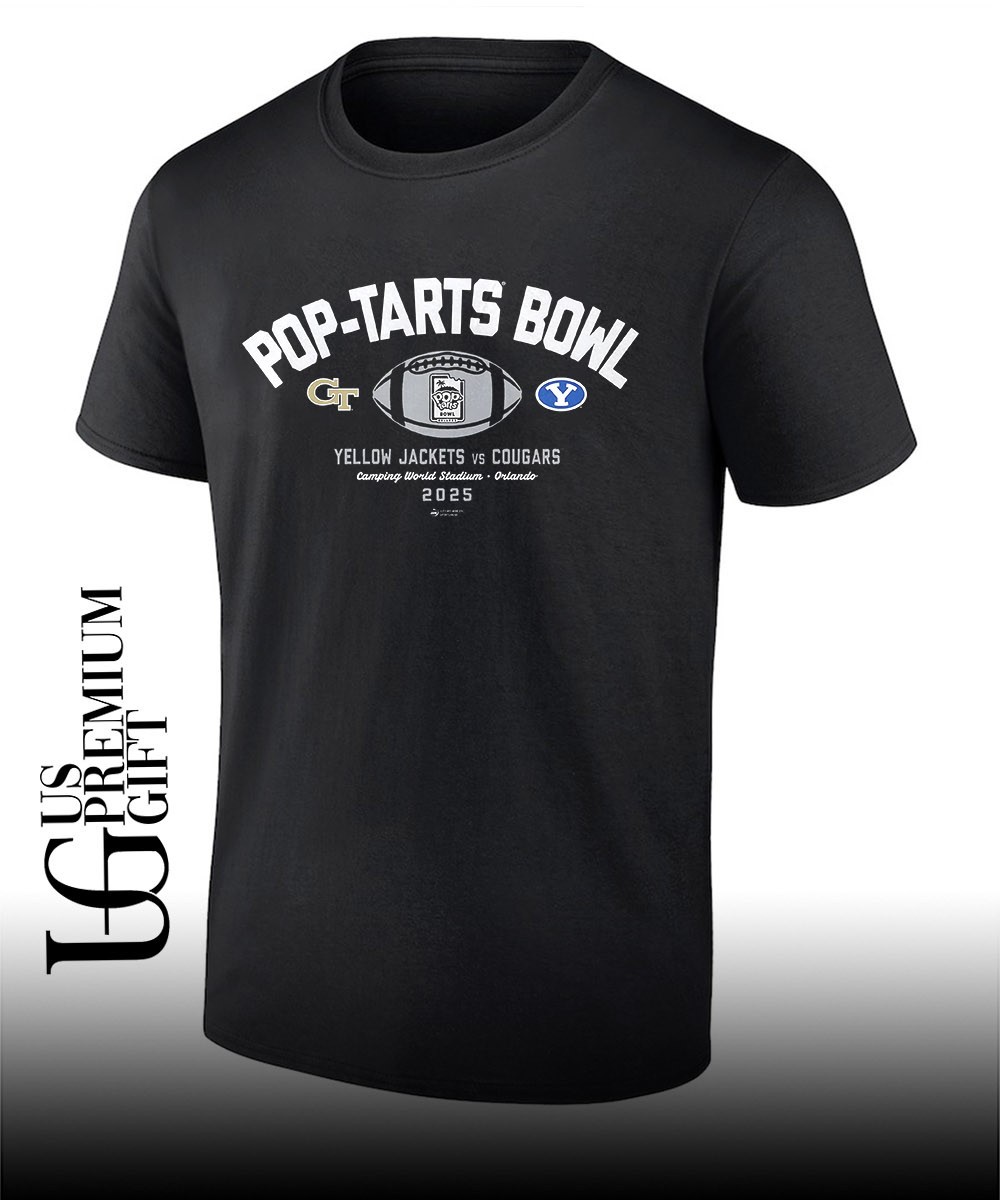 Georgia Tech Yellow Jackets vs BYU Cougars 2025 Pop Tarts Bowl logo ...