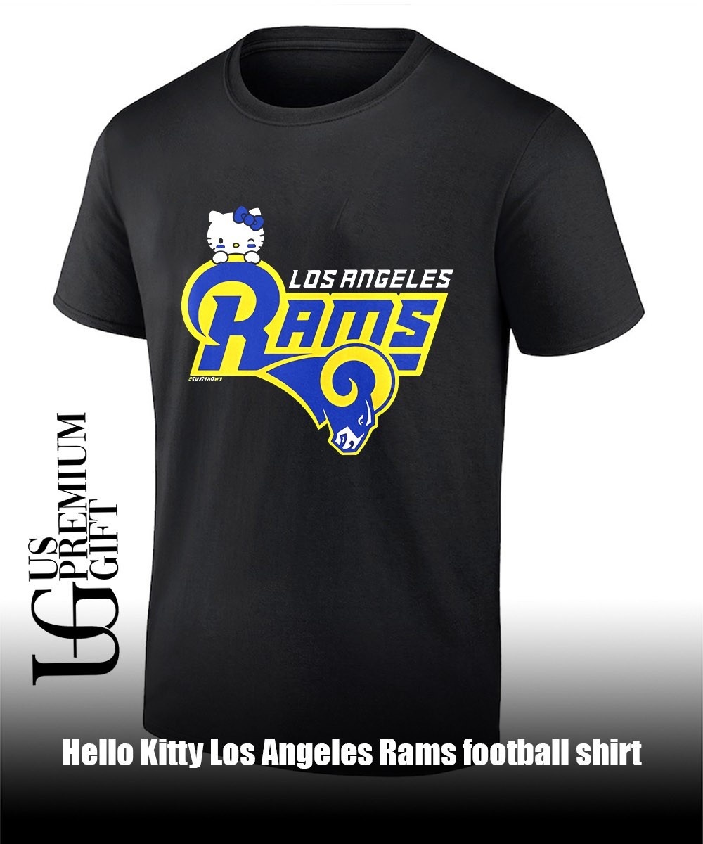 Hello Kitty Los Angeles Rams football shirt, hoodie, sweater, long ...