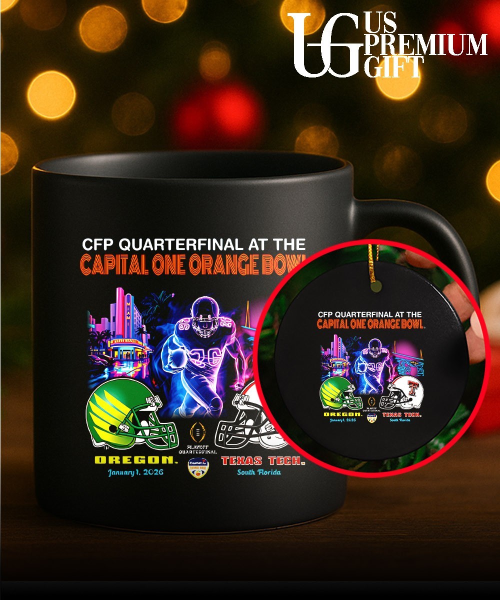 Oregon Ducks vs Texas Tech Red Raiders CFP Quarterfinal at the Capital ...