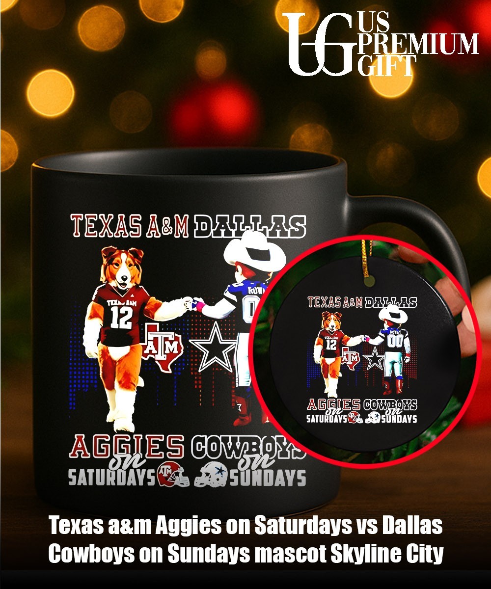 Texas a&m Aggies on Saturdays vs Dallas Cowboys on Sundays mascot ...