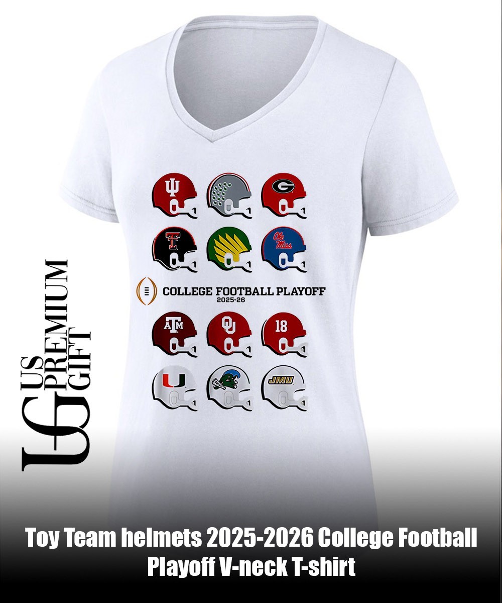 Toy Team helmets 2025-2026 College Football Playoff shirt, hoodie ...
