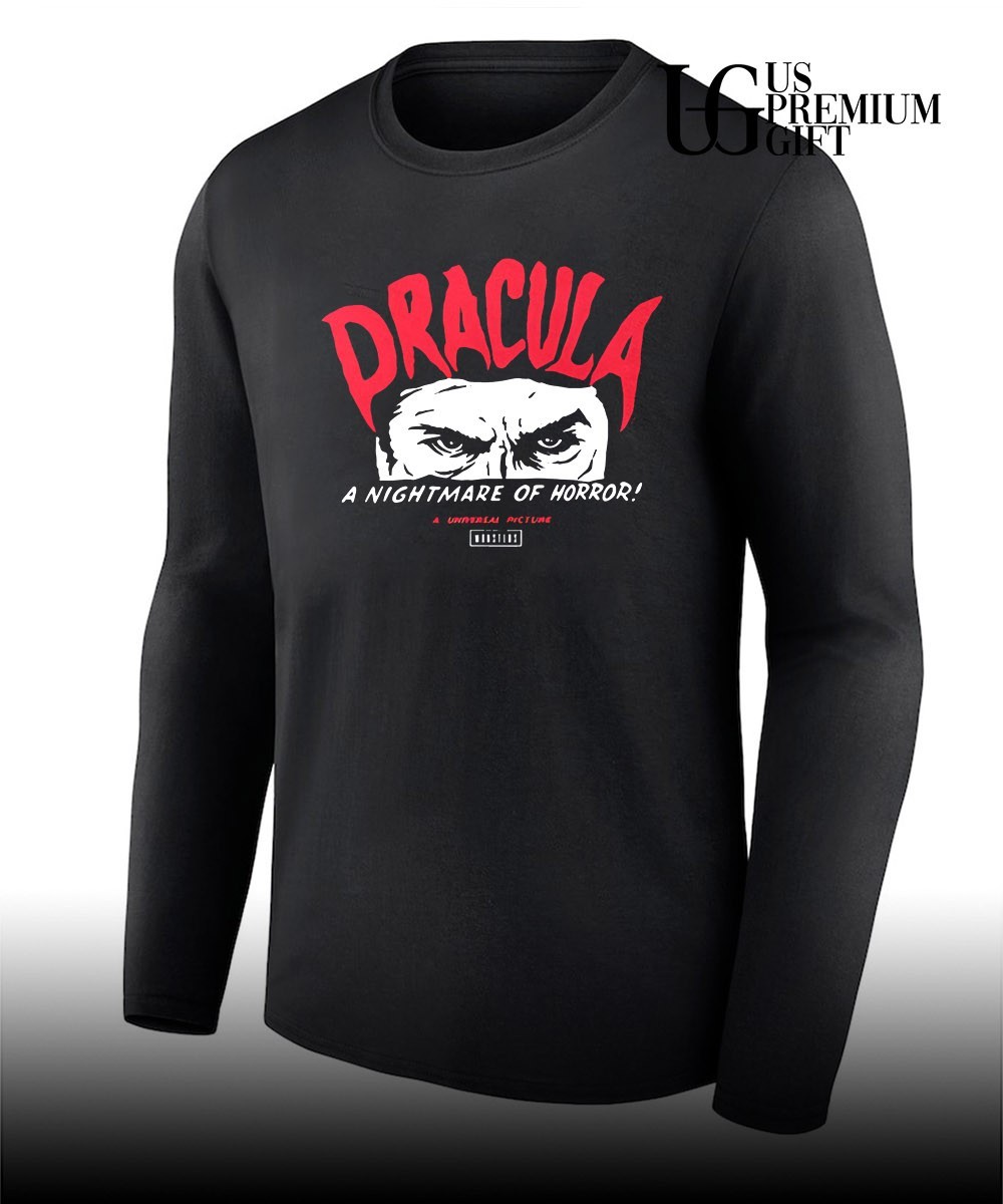 Dracula a Nightmare Of Horror shirt, hoodie, sweater, long sleeve and ...