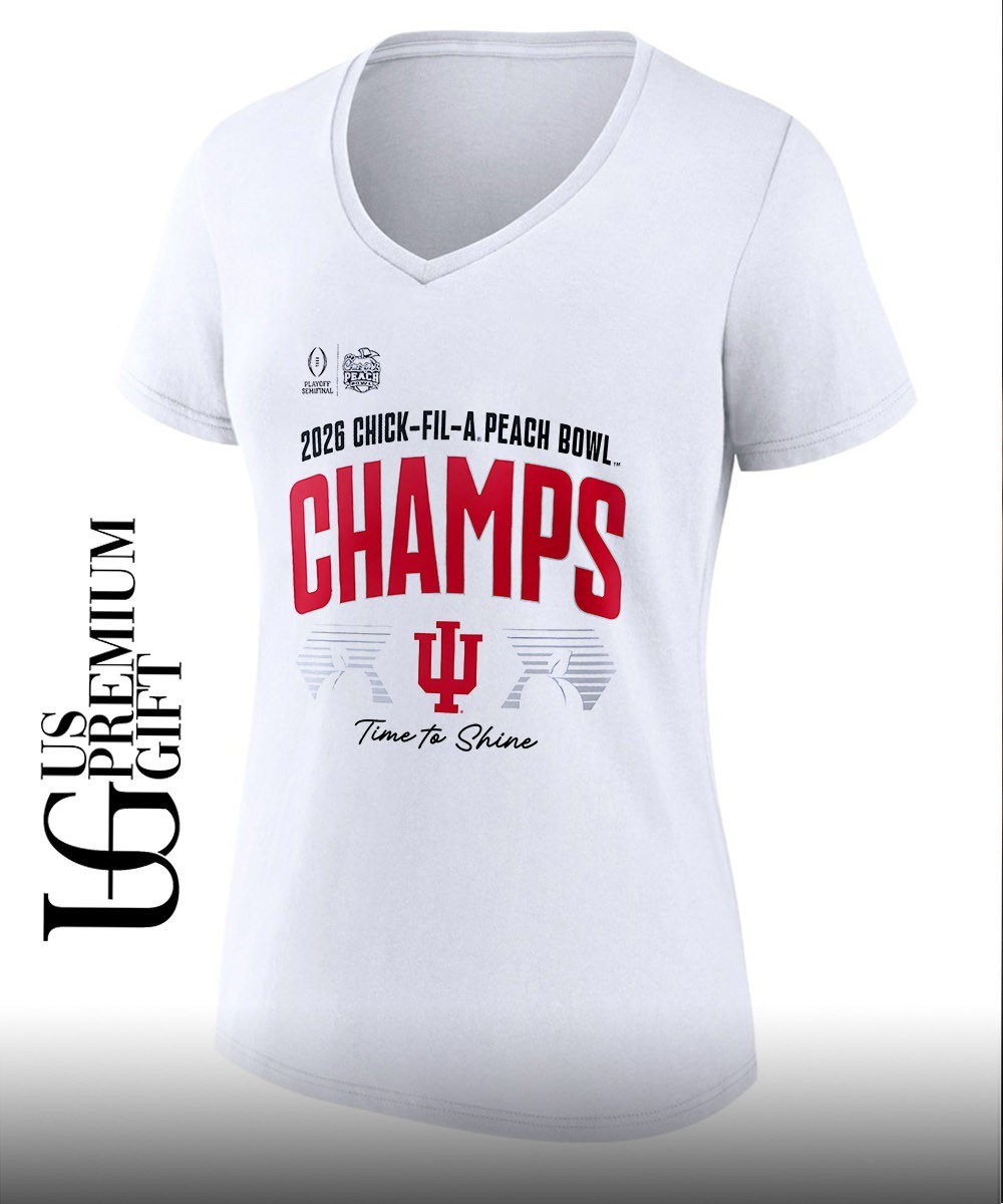 Indiana Hoosiers CFP 2026 Chick-Fil-A Peach Bowl Champs time to shine T ...