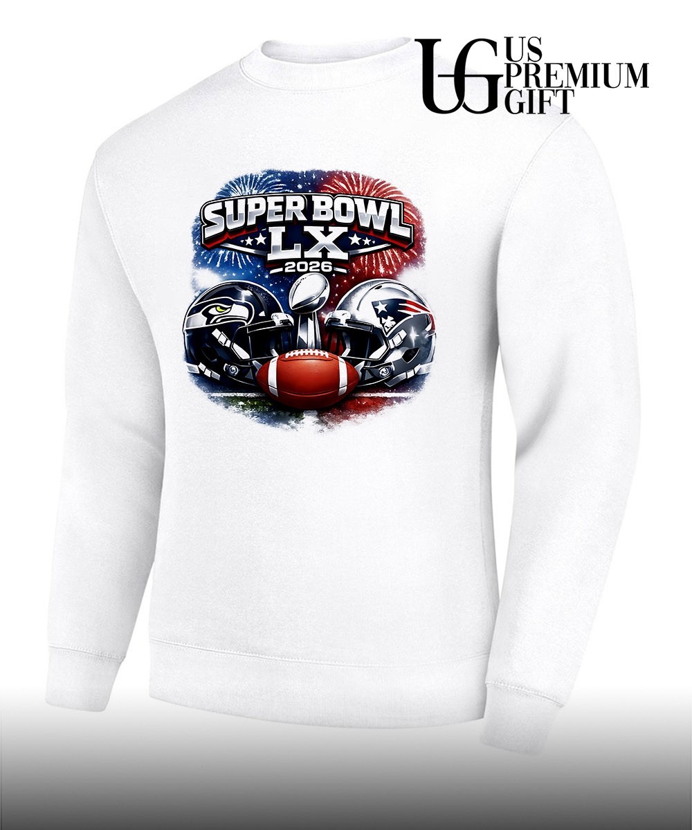 New England Patriots vs Seattle Seahawks Super Bowl LX 2026 shirt ...