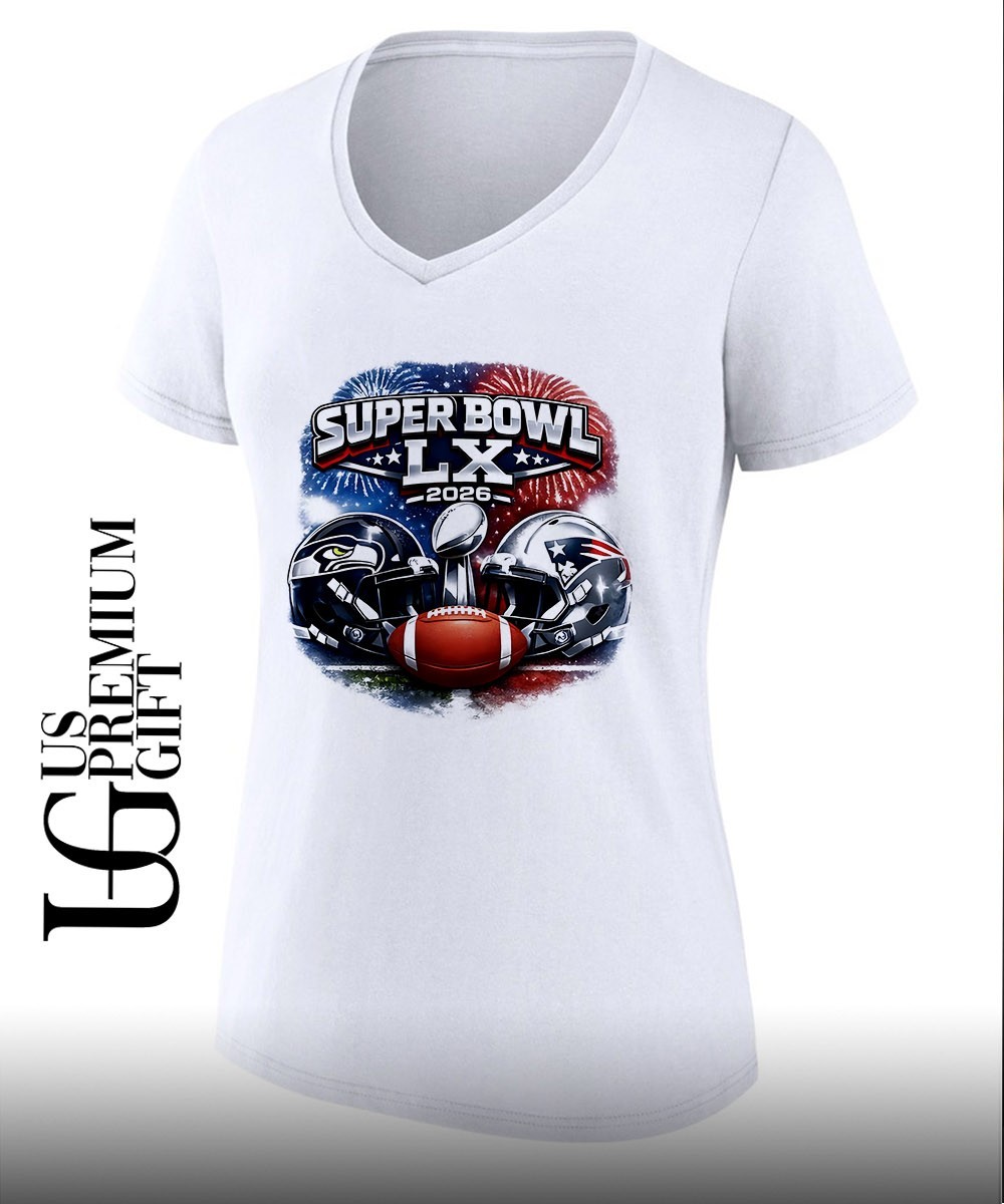 New England Patriots vs Seattle Seahawks Super Bowl LX 2026 shirt ...
